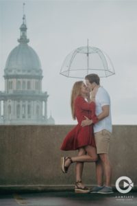 Whitney + Nick's Springfield Engagement | Complete Central Illinois