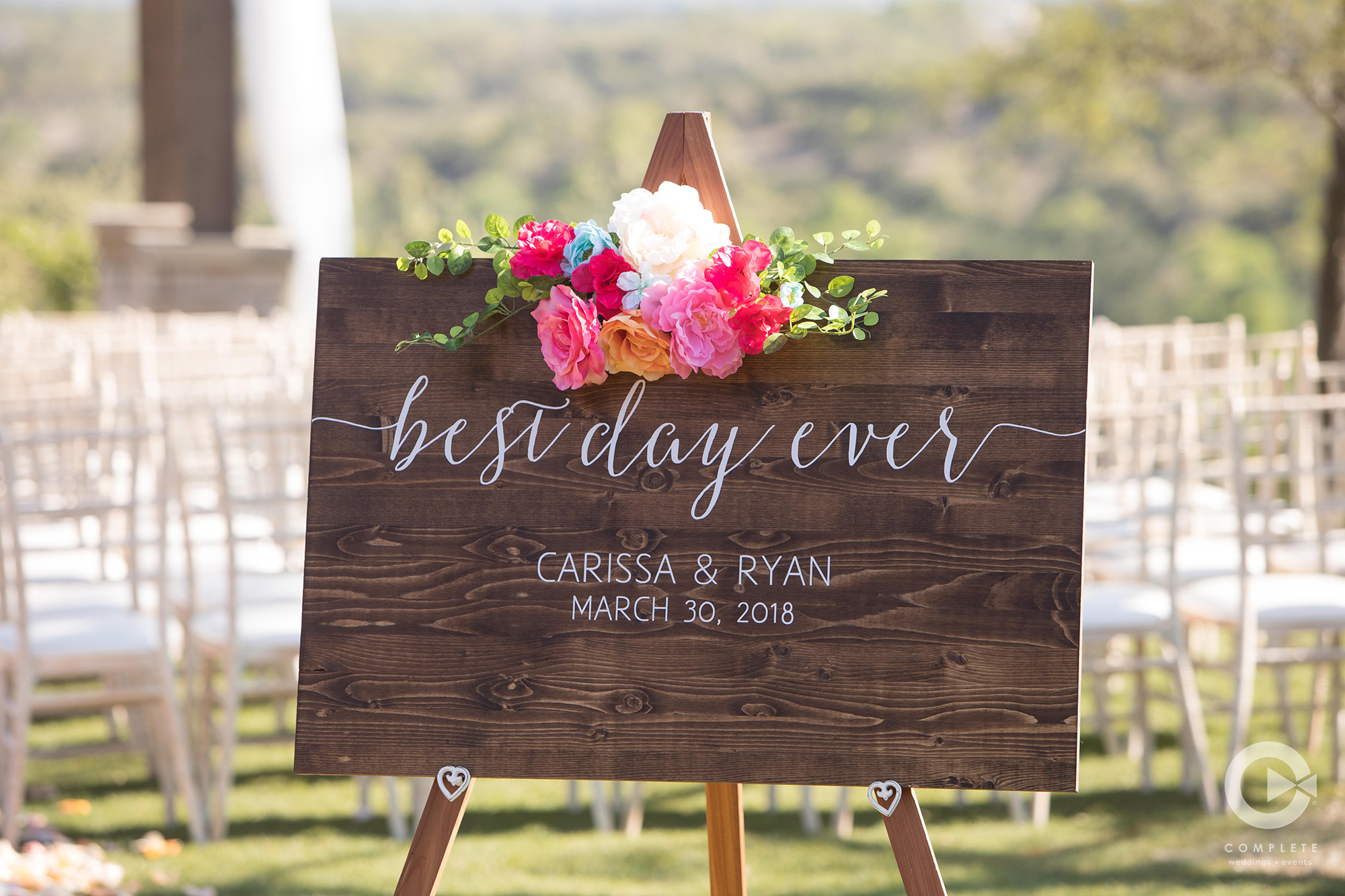 Custom and Creative Wedding Signs - Complete Weddings + Events ...