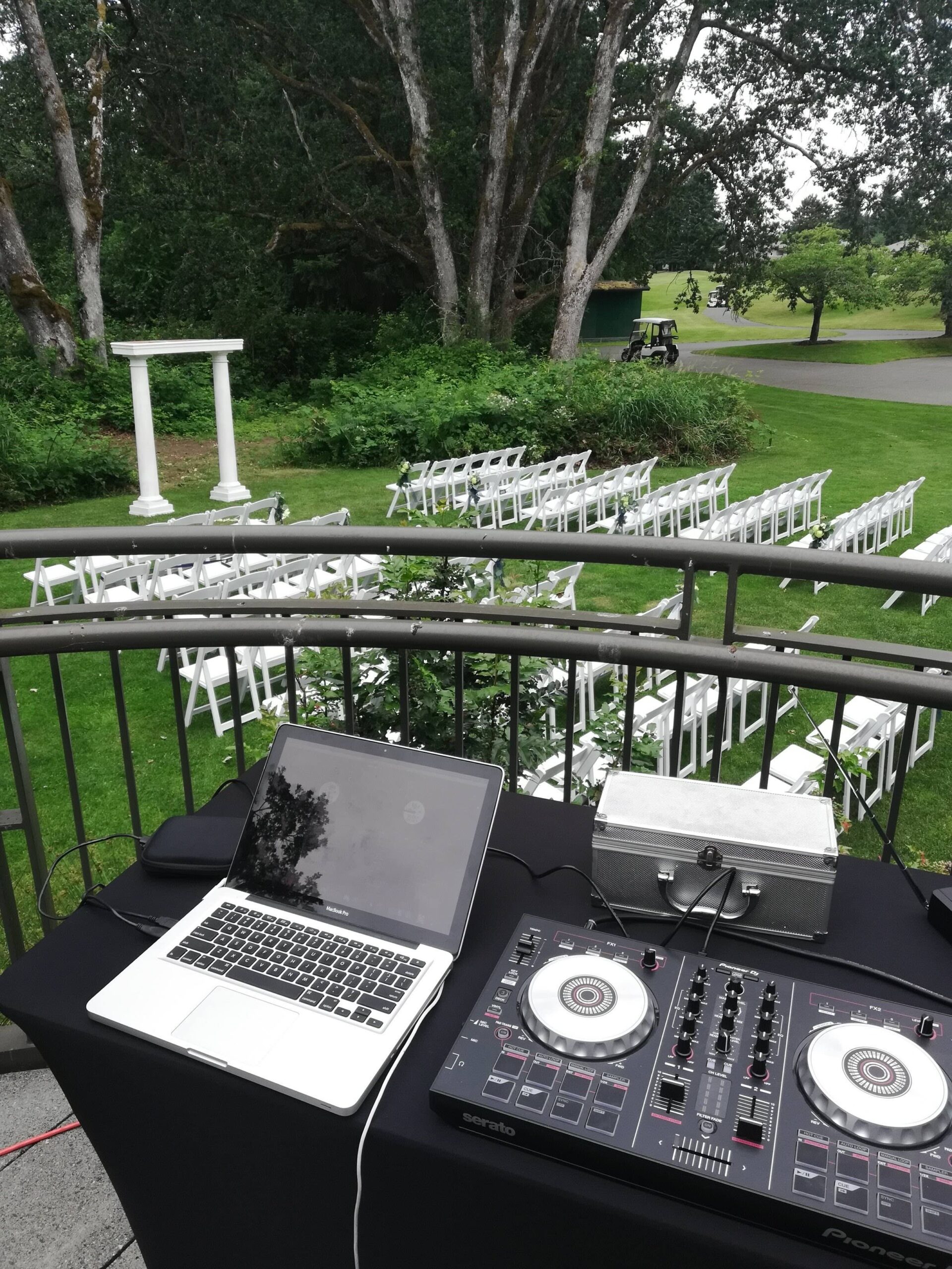 The Perfect Outdoor Wedding DJ Setup in Graham, WA