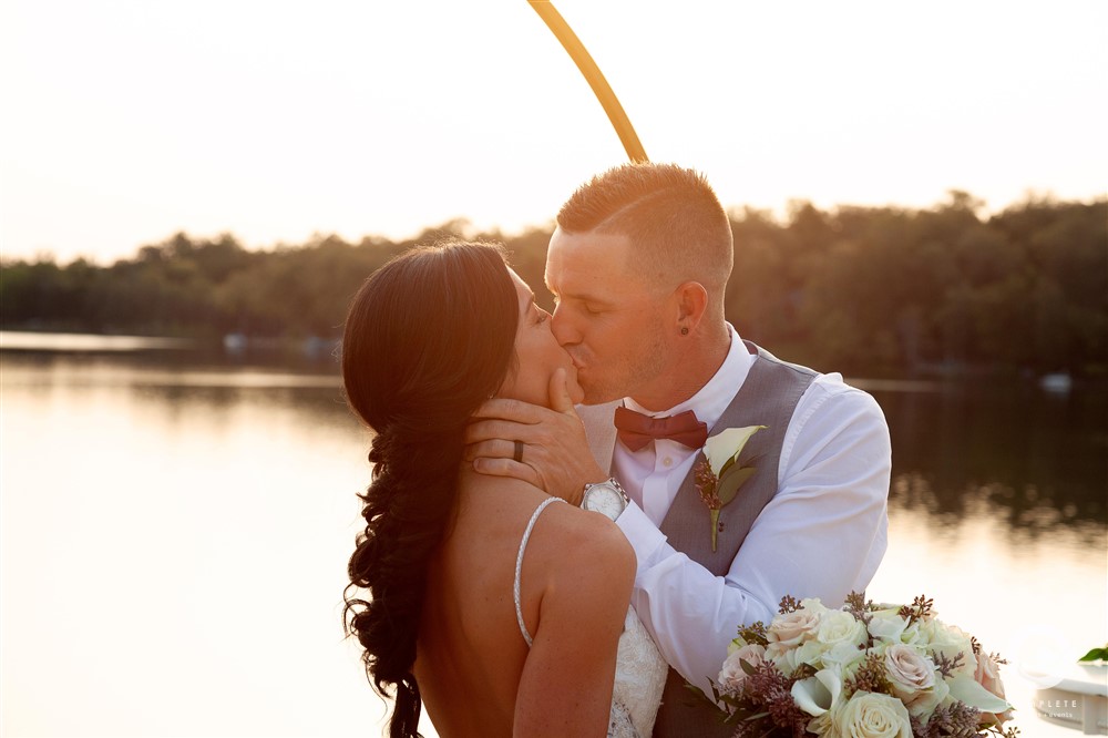 Katelyn + Kyle's Lakeside Wedding in Innsbrook | Complete St. Louis