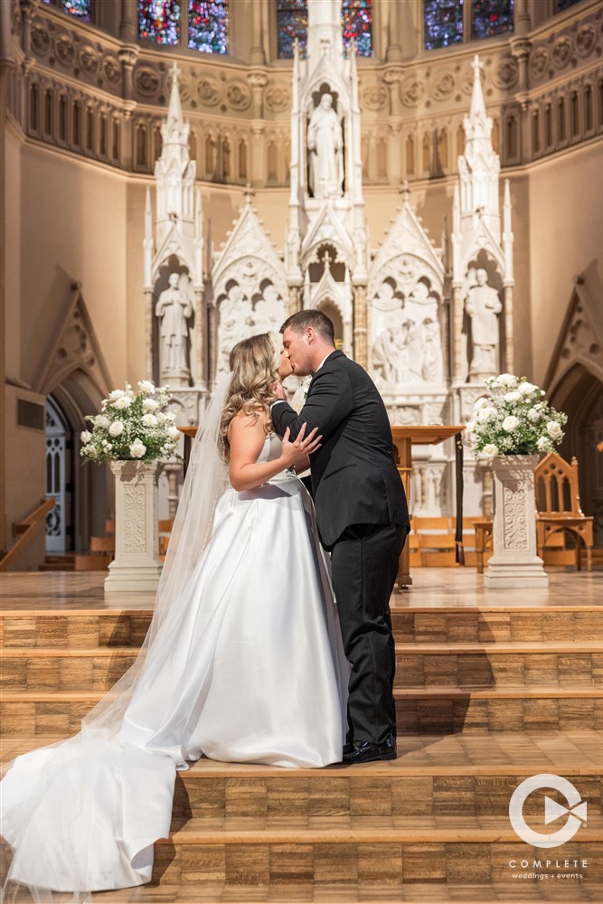 Amanda + Connor's Elegant Main Street Abbey Wedding | Complete Weddings ...
